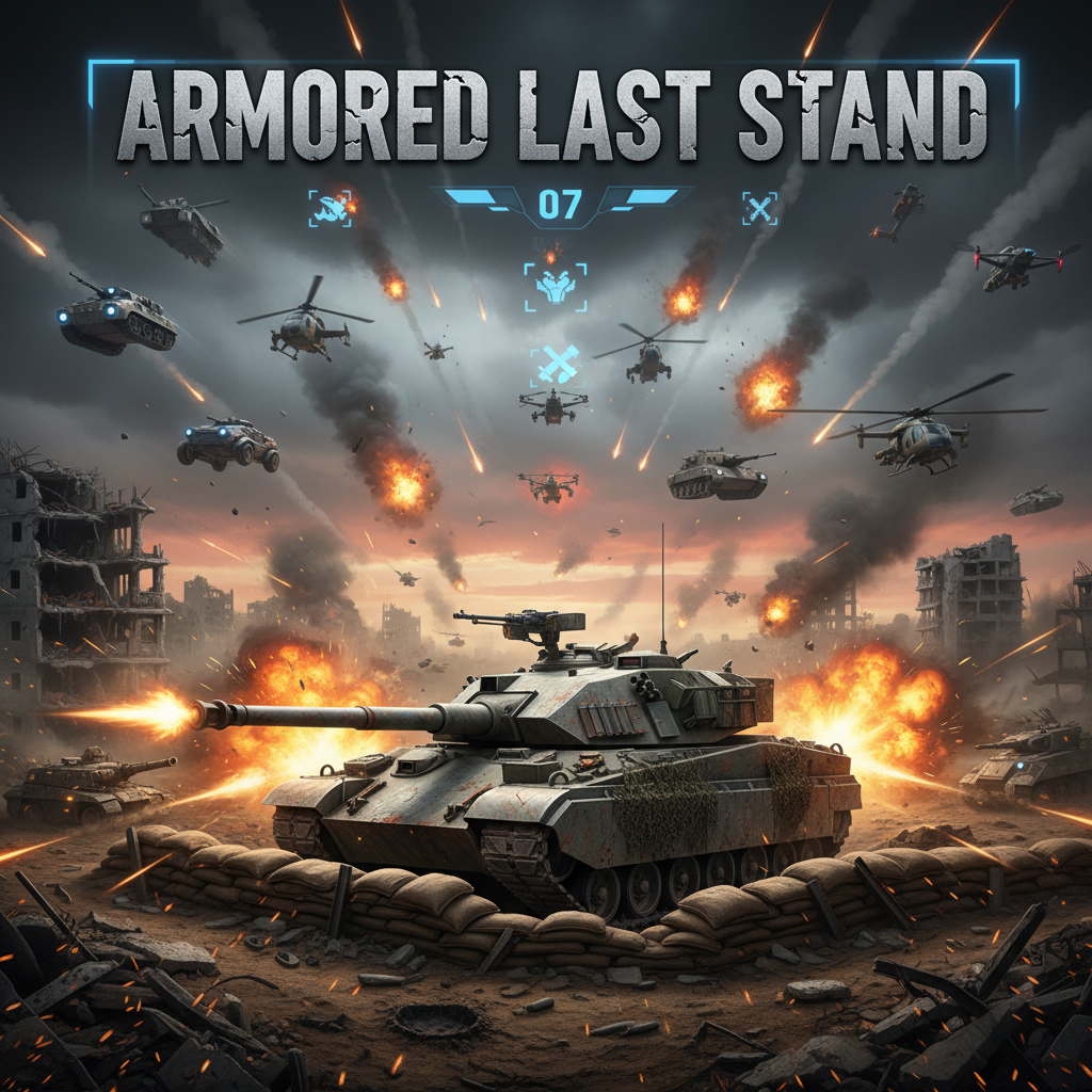 Armored Last Stand - Fixed Shooter Arcade by Jabali AI