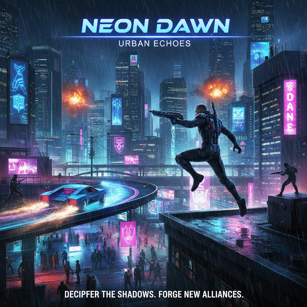 Neon Rebellion - 3D Open World by Jabali AI