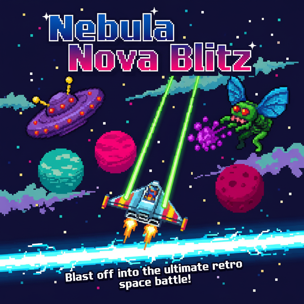Nebula Nova Blitz - Fixed Shooter Arcade by Jabali AI