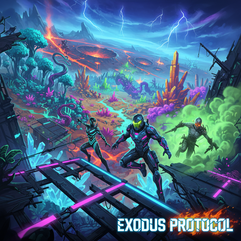 Exodus Protocol - Directional Shooter by Jabali AI