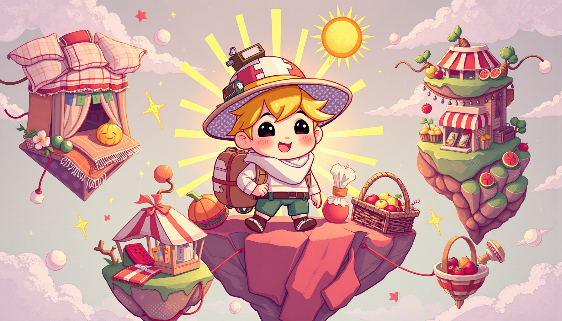 Weekend Wanderer: Cozy Quests - Dungeon Crawler RPG by Jabali AI