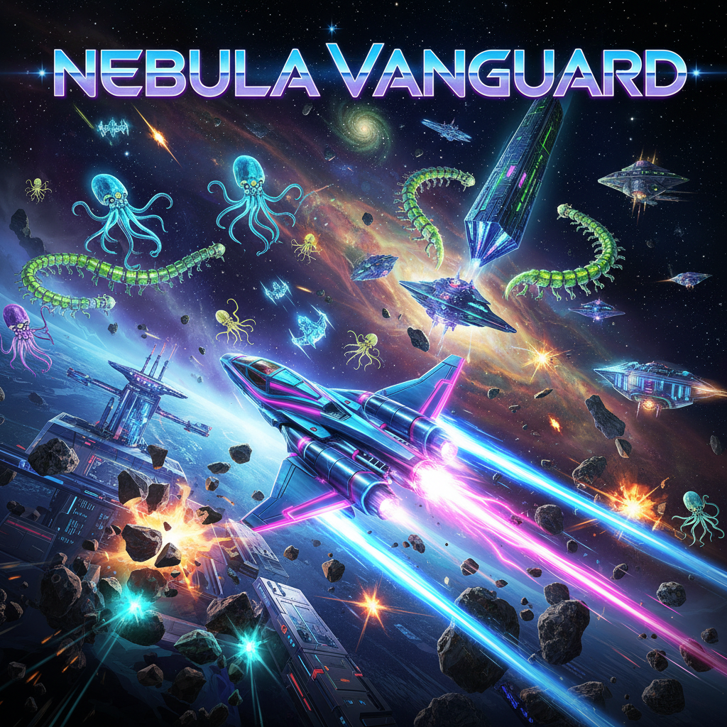 Nebula Vanguard - Fixed Shooter Arcade by Jabali AI