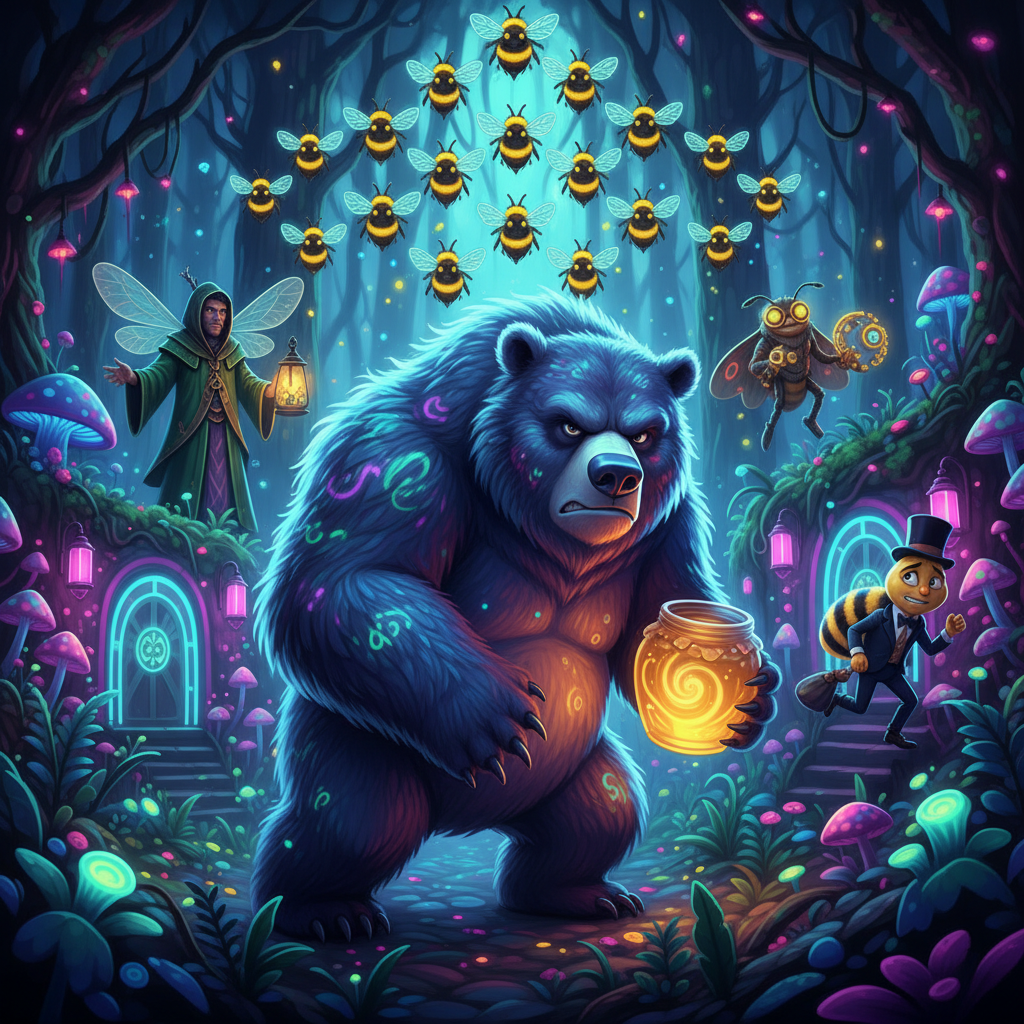 Honey Heist: Pandora Glow - Adventure RPG by Jabali AI