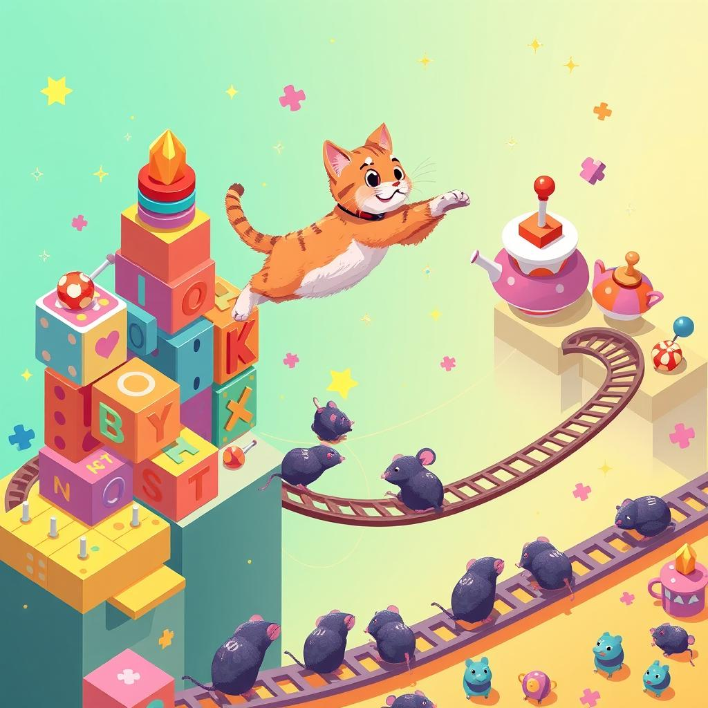 Mousy Bounce Brigade - Rhythm Platformer by Jabali AI