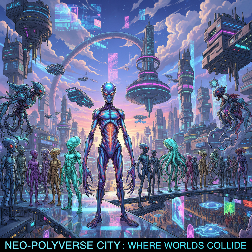Polyverse Metropolis - 3D Open World by Jabali AI