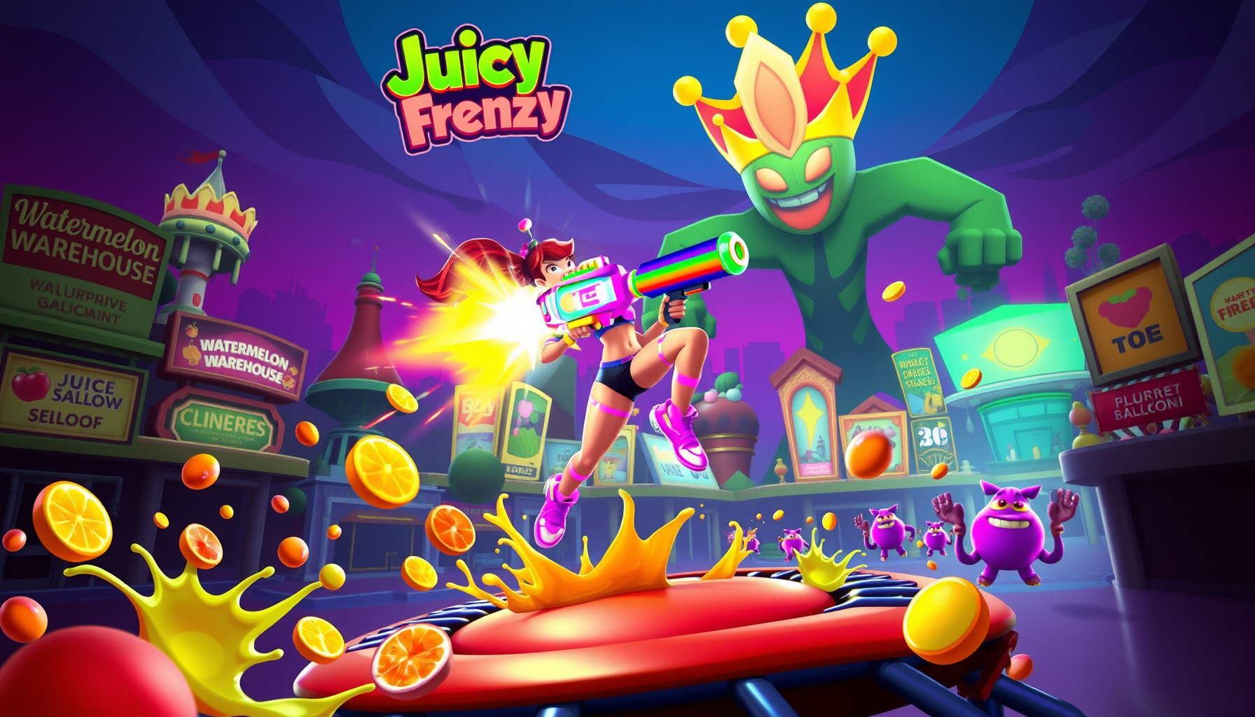 Juicy Frenzy - Maze Shooter Arcade by Jabali AI