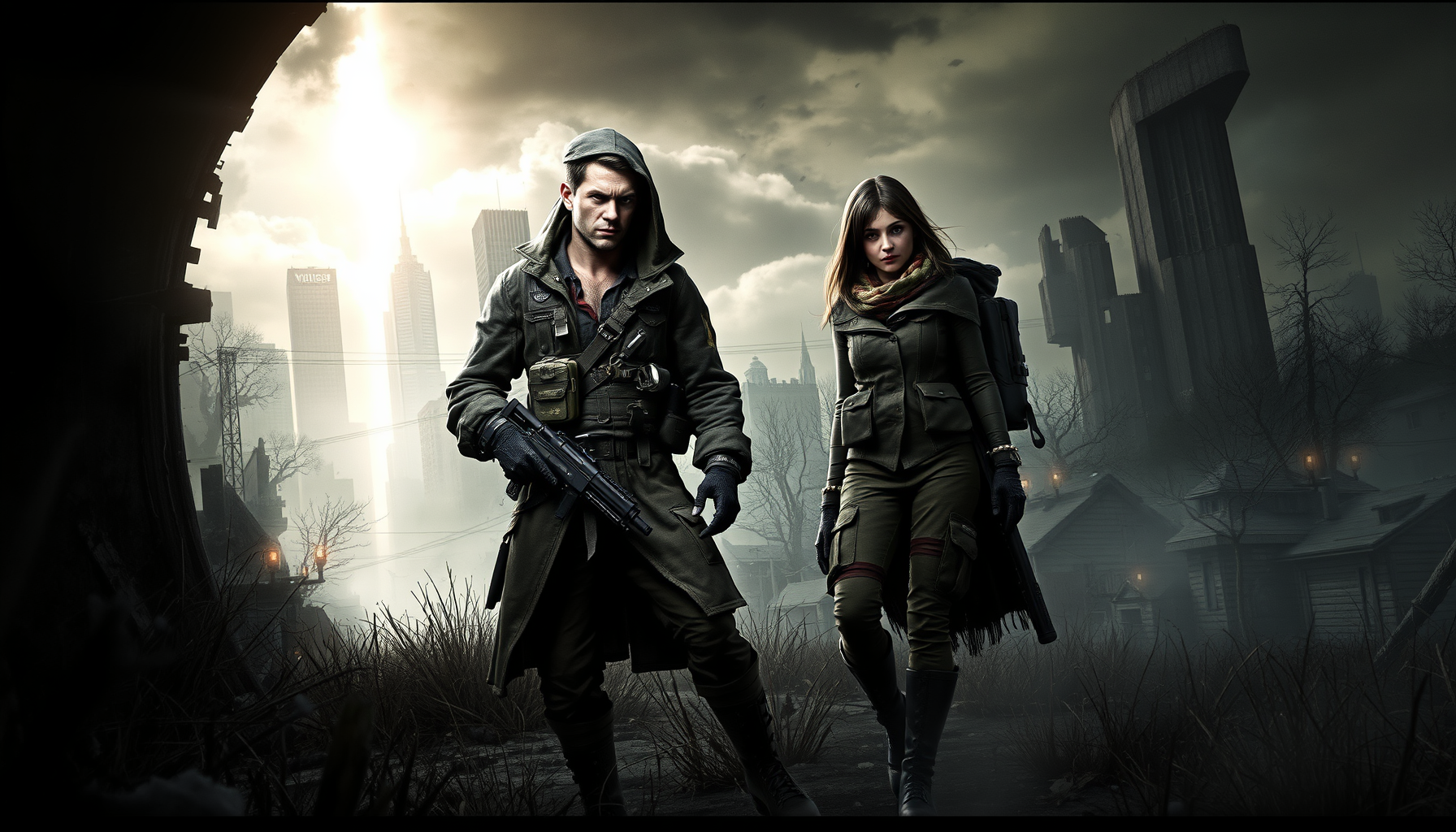 Echoes Beneath the Ash - Monster Chase by Jabali AI