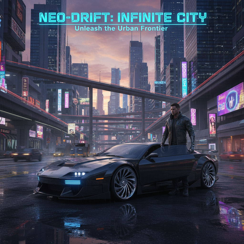 City Streets Unleashed - 3D Open World by Jabali AI