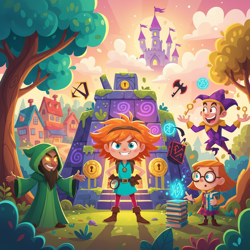 Temple Trickster Quest - Adventure RPG by Jabali AI