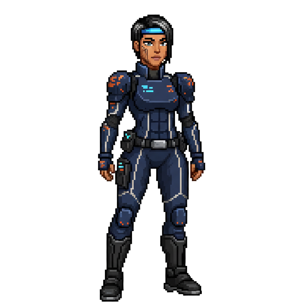 Captain Solaris Vega - Character Life Simulation by Jabali AI