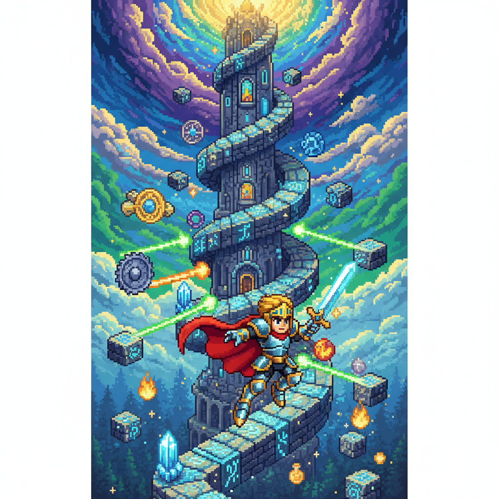 Arcane Ascent - Rhythm Platformer by Jabali AI