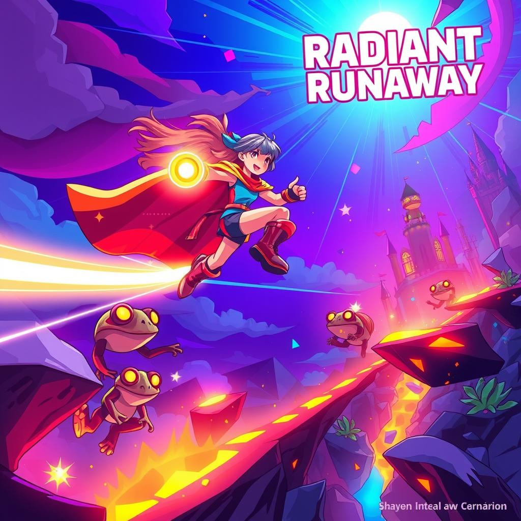 Radiant Runaway - Maze Shooter Arcade by Jabali AI