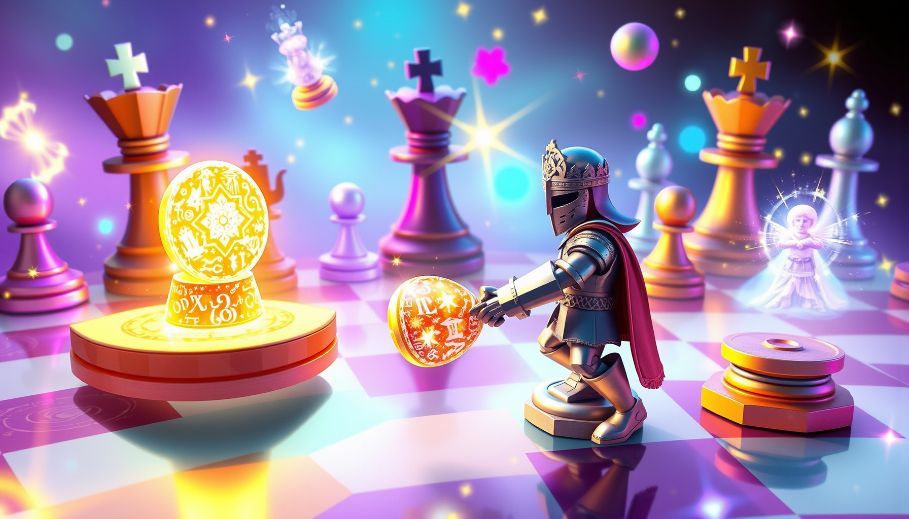 Pawn’s Magical Gambit - Grid-Based Puzzle by Jabali AI