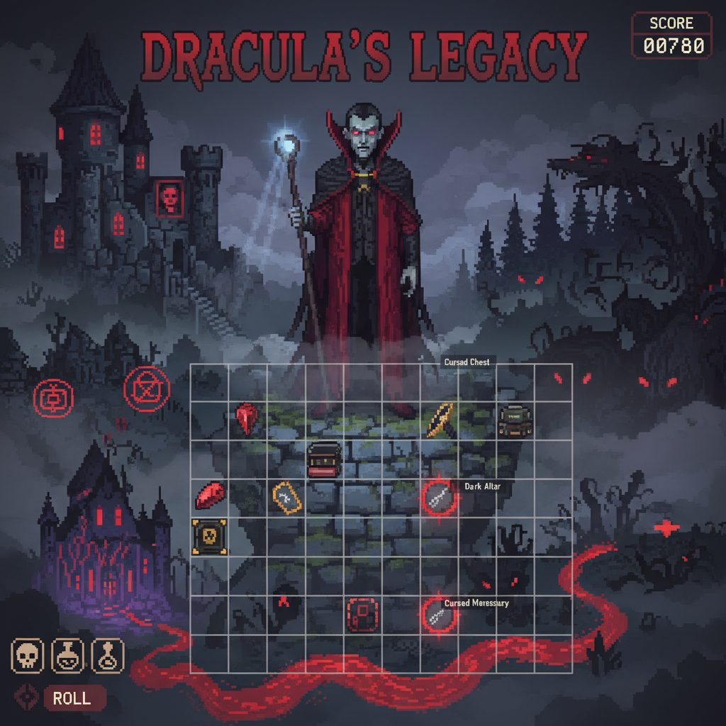 Dracula's Legacy - Grid-Based Puzzle by Jabali AI