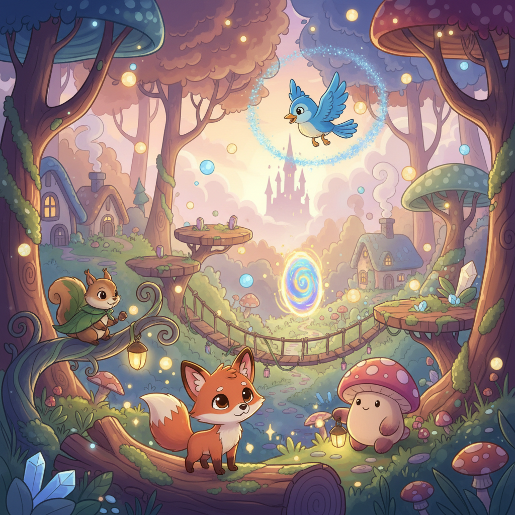 Ember and the Enchanted Orbs - Adventure RPG by Jabali AI