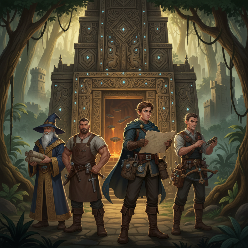 Temple of Perseverance - Adventure RPG by Jabali AI