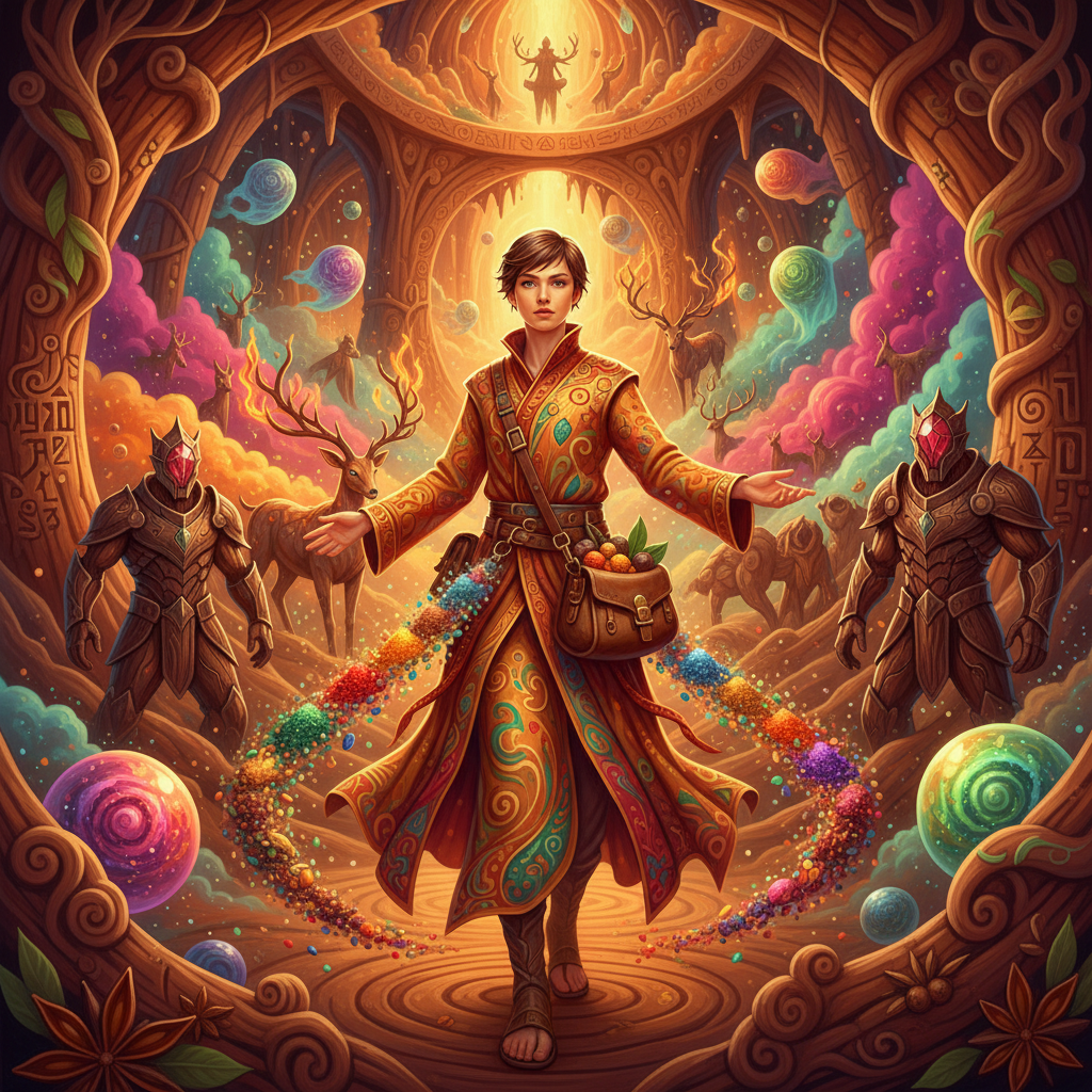 Spicebound Labyrinth - Dungeon Crawler RPG by Jabali AI