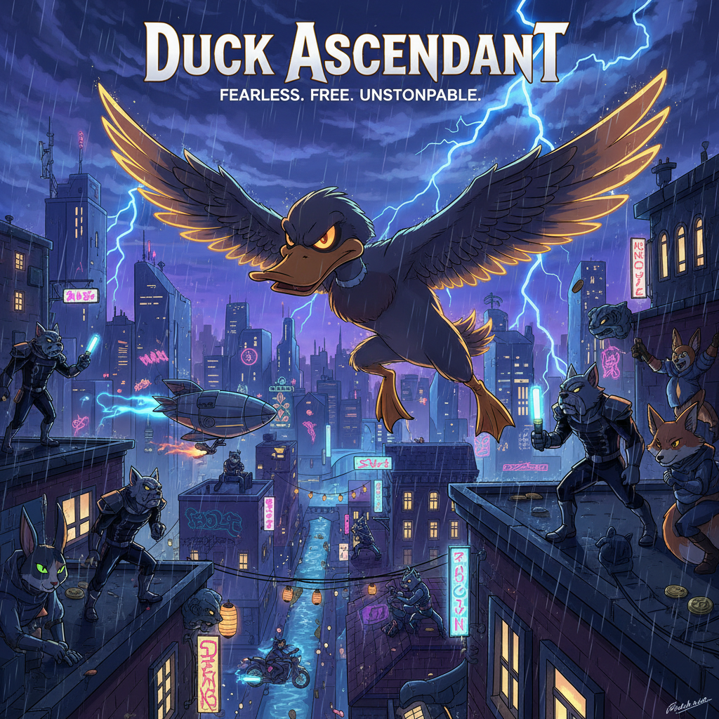 Brave Duck: City Break - 3D Open World by Jabali AI