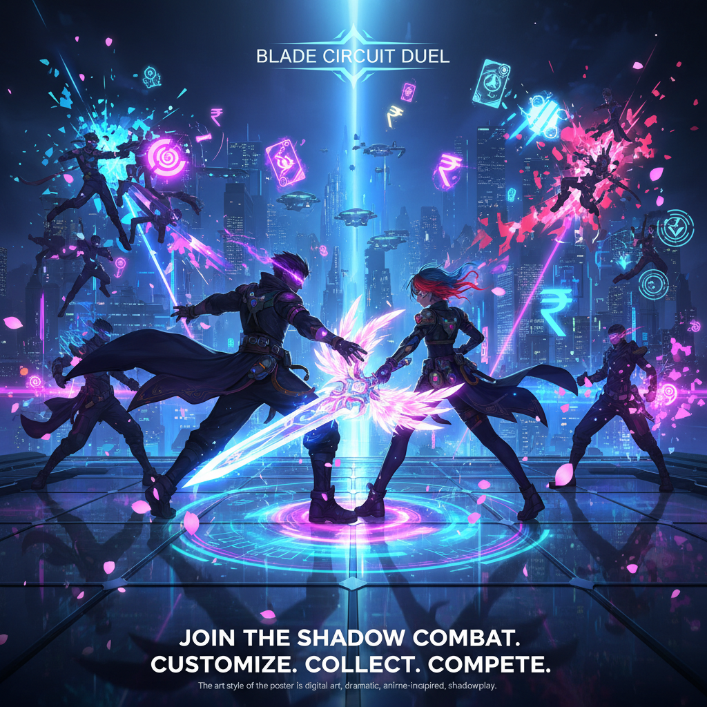 Blade Circuit Duel - Maze Shooter Arcade by Jabali AI