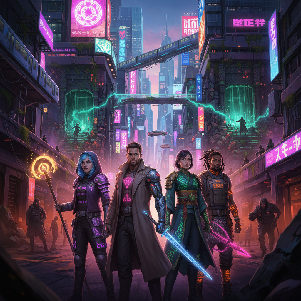 City of Arcane Gateways - 3D Open World by Jabali AI