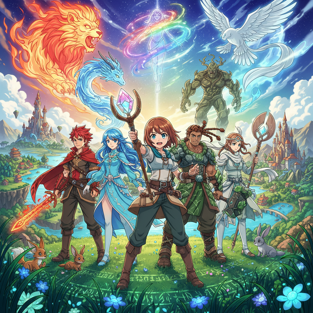 Elemental Bonds - Adventure RPG by Jabali AI