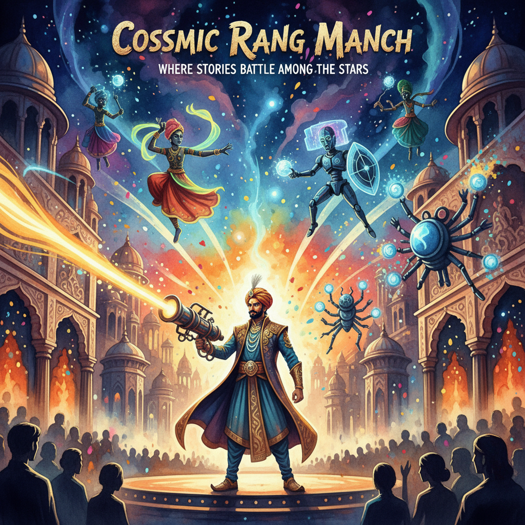 Cosmic Rang Manch - Fixed Shooter Arcade by Jabali AI