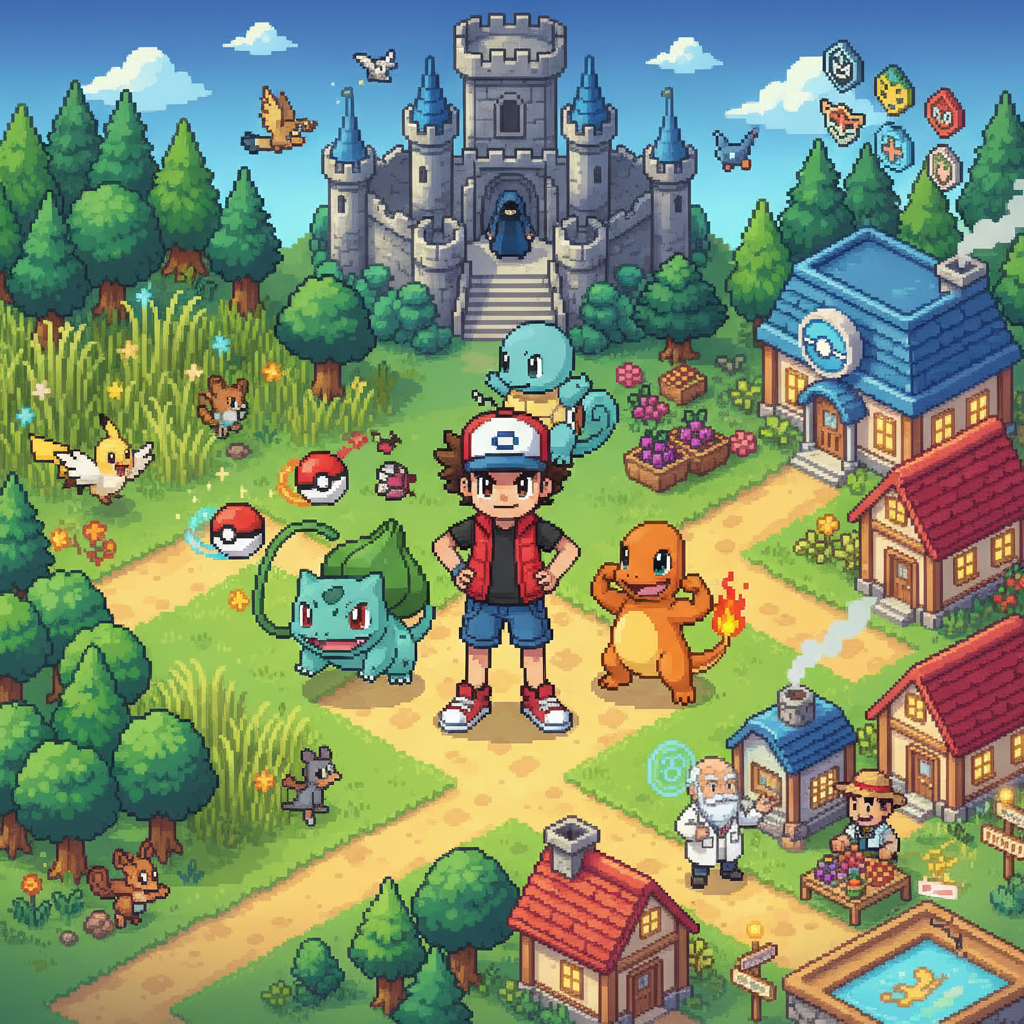Pixelmon Quest - Adventure RPG by Jabali AI