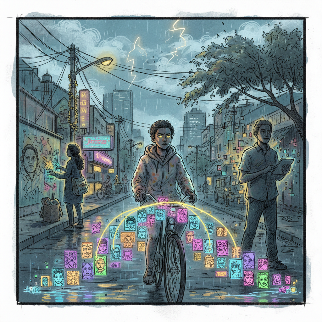 Monsoon Pixels Ride the Night - Branching Interactive Story by Jabali AI
