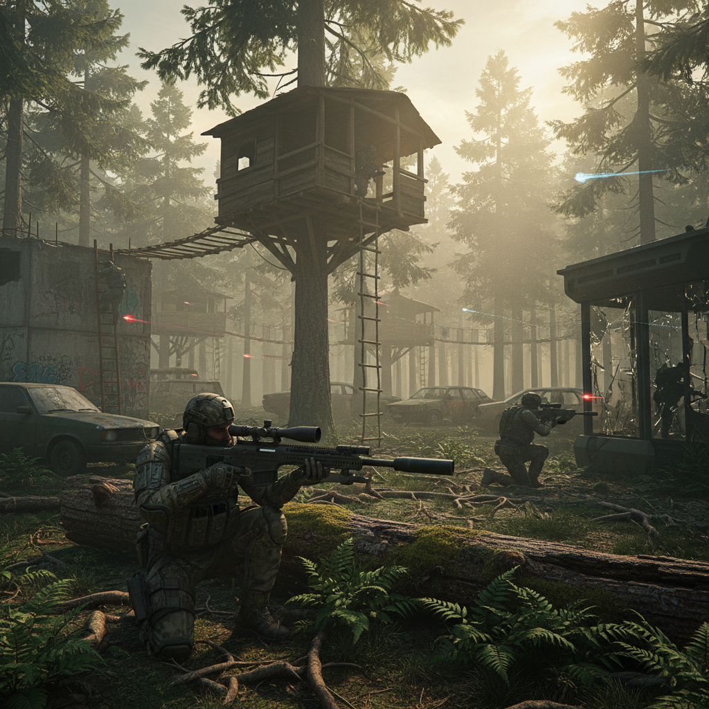 Forest Vantage - 3D Open World by Jabali AI