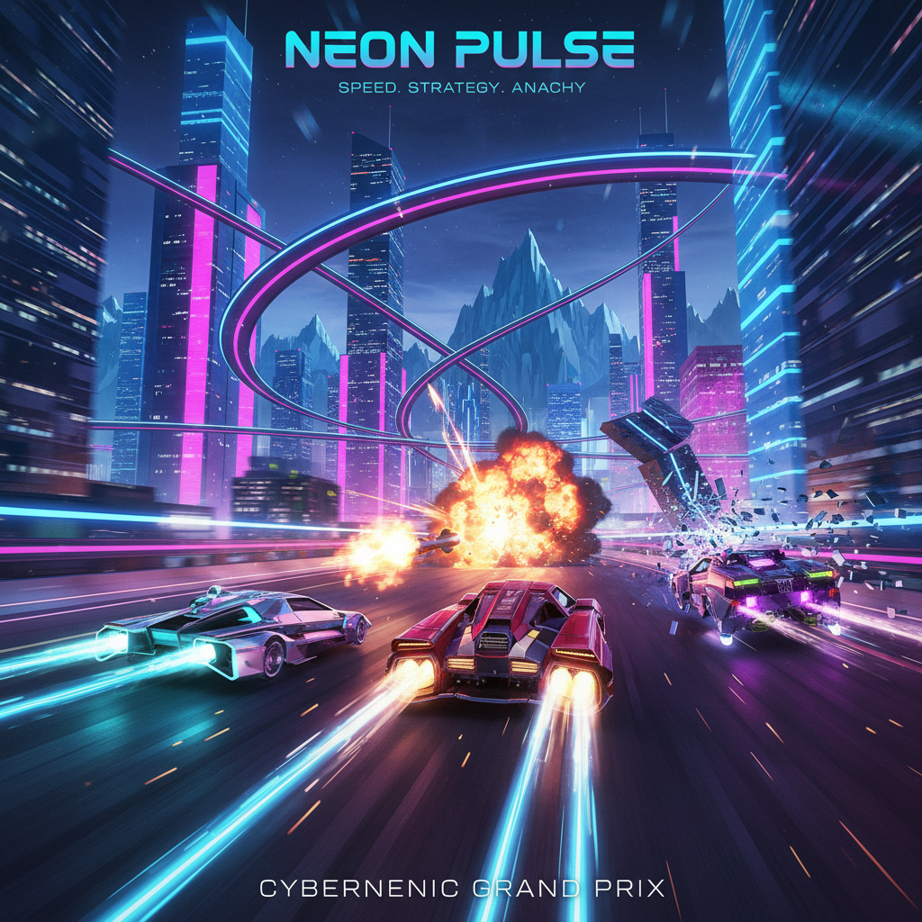 Neon Blitz Circuit - 3D Racing by Jabali AI