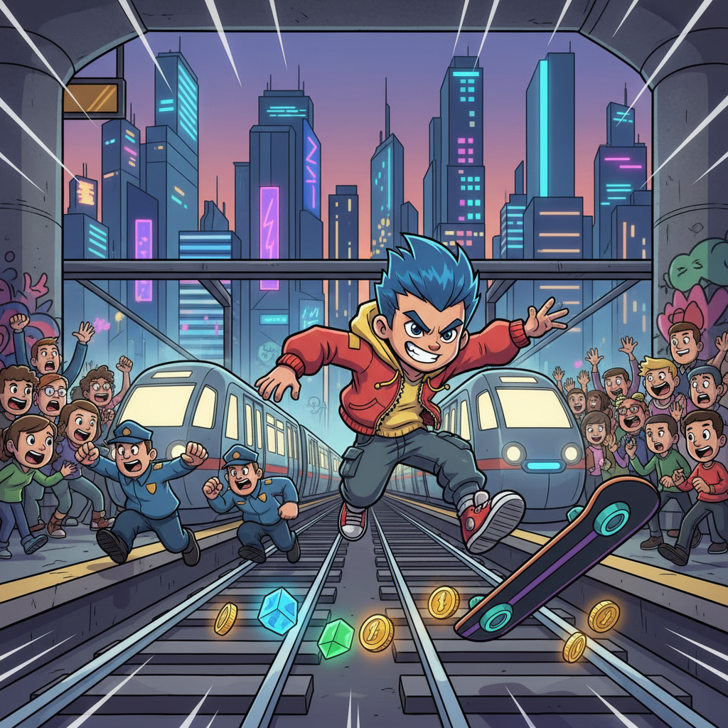 Metro Dash - Crossing Arcade by Jabali AI