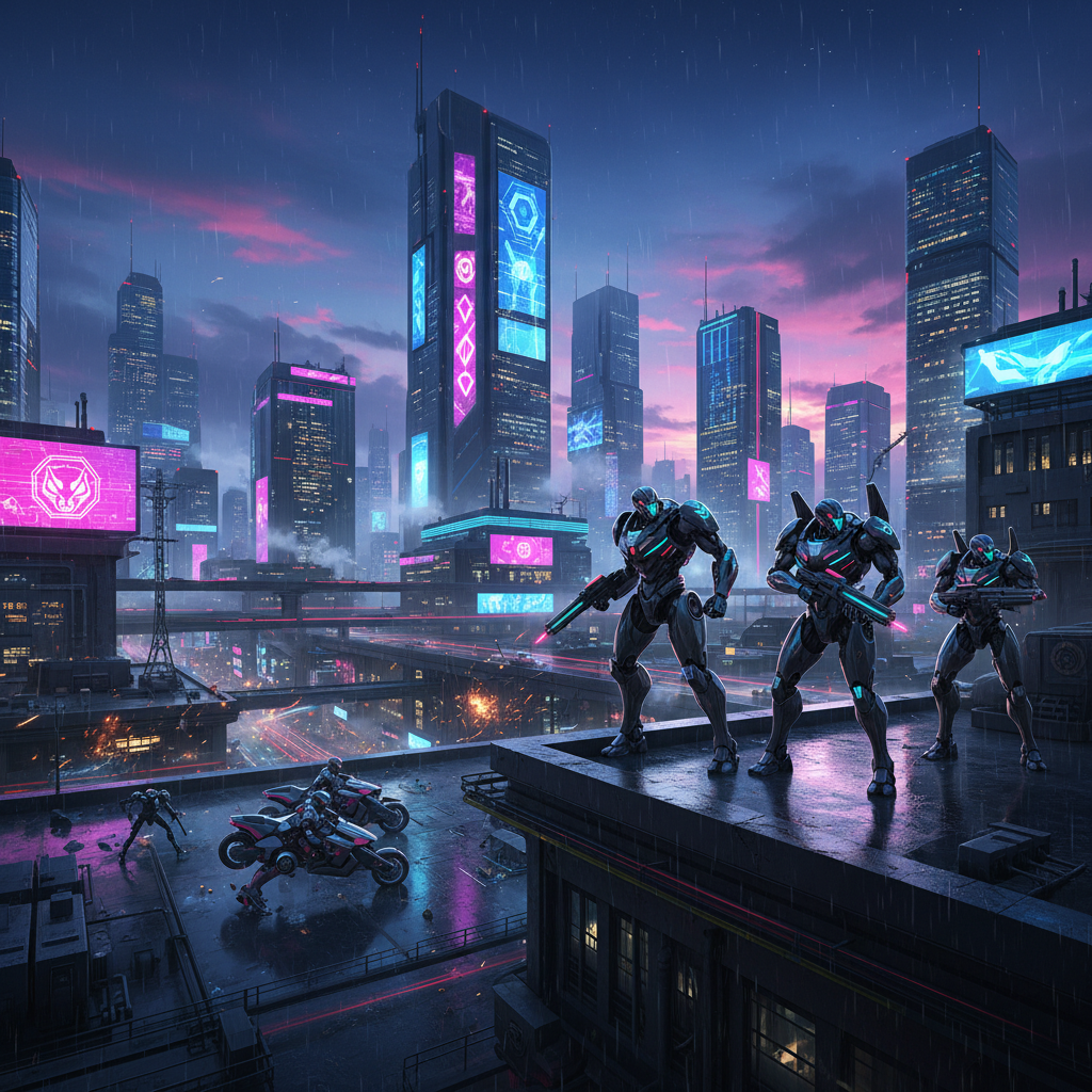 Urban Mech Warfare - 3D Open World by Jabali AI
