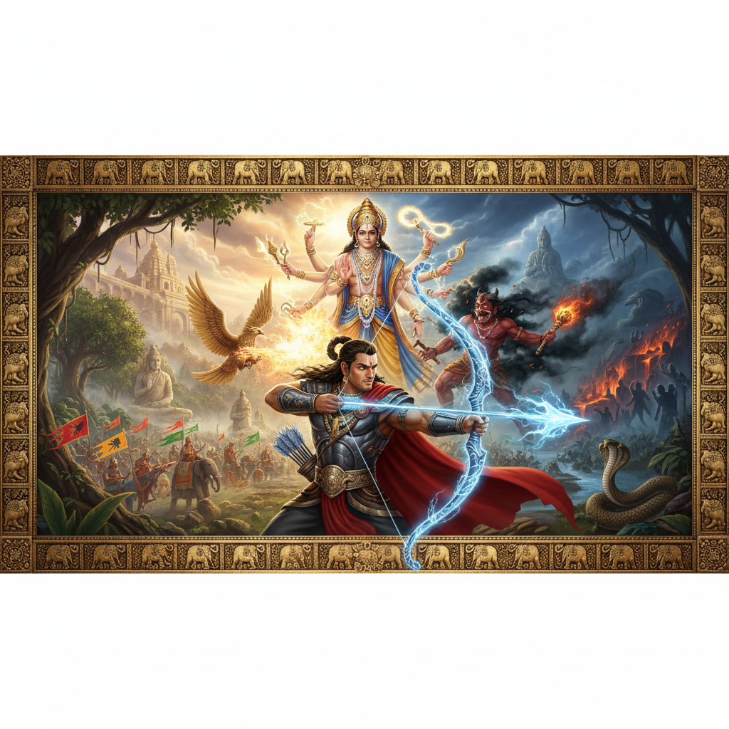 Divine Wrath - third-person-action-brawler by Jabali AI