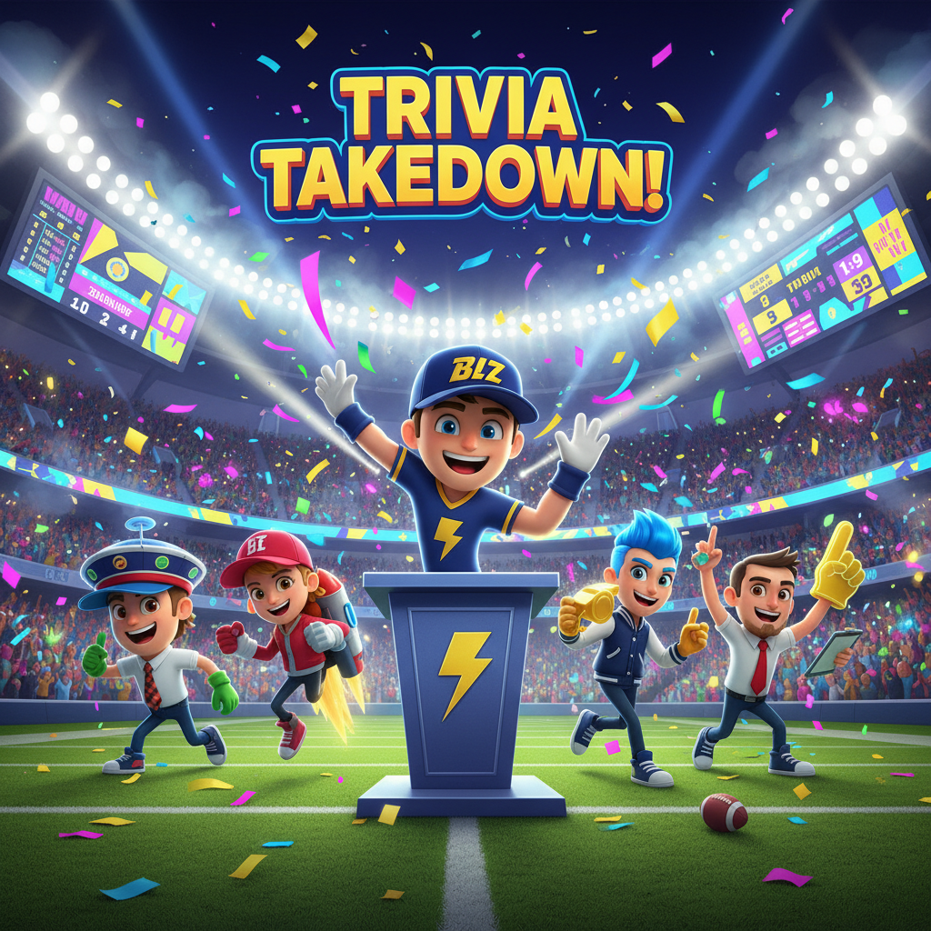 Stadium Showdown: Trivia Blitz - Trivia Game by Jabali AI