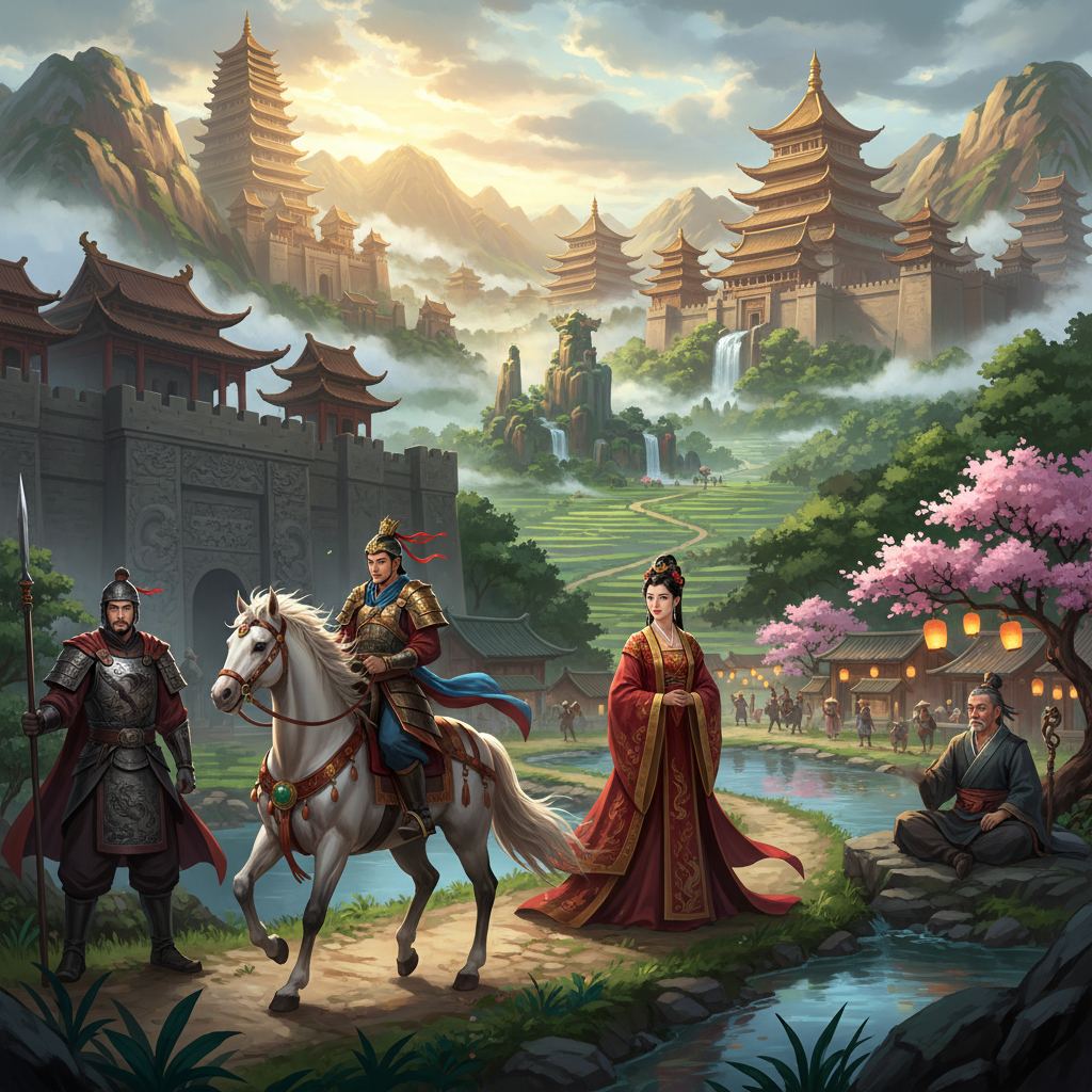 Empires of the Golden Path - Adventure RPG by Jabali AI