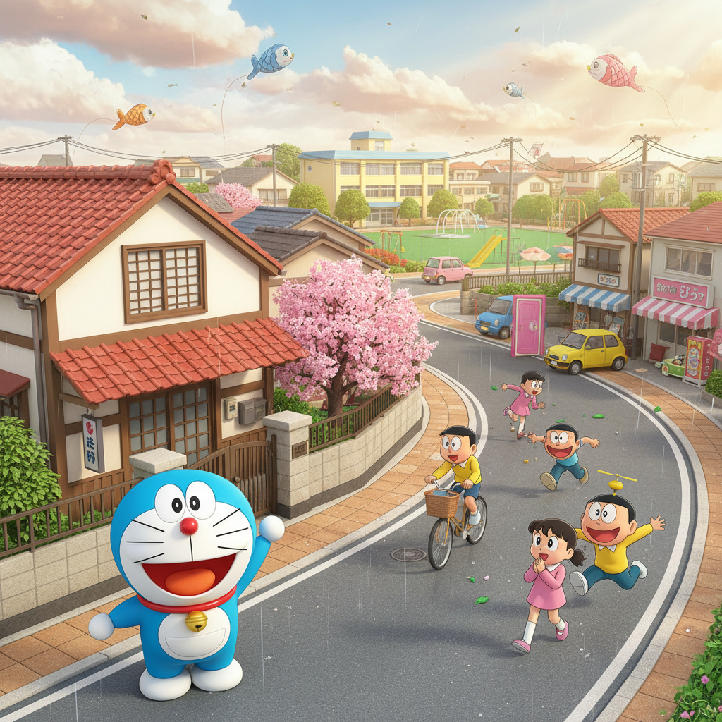 Doraemon: Neighborhood Adventures - 3D Open World by Jabali AI