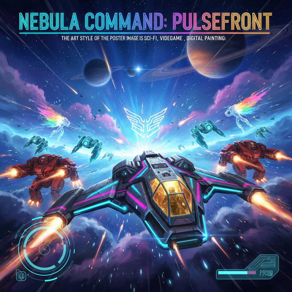 Nebula Command: Pulsefront - Fixed Shooter Arcade by Jabali AI