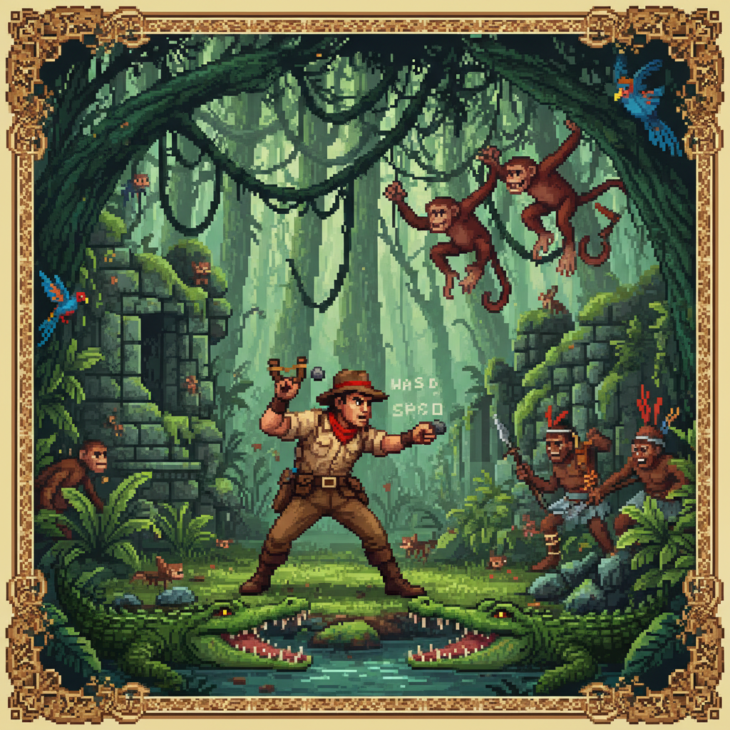 Jungle Sling Escape - create-from-scratch by Jabali AI