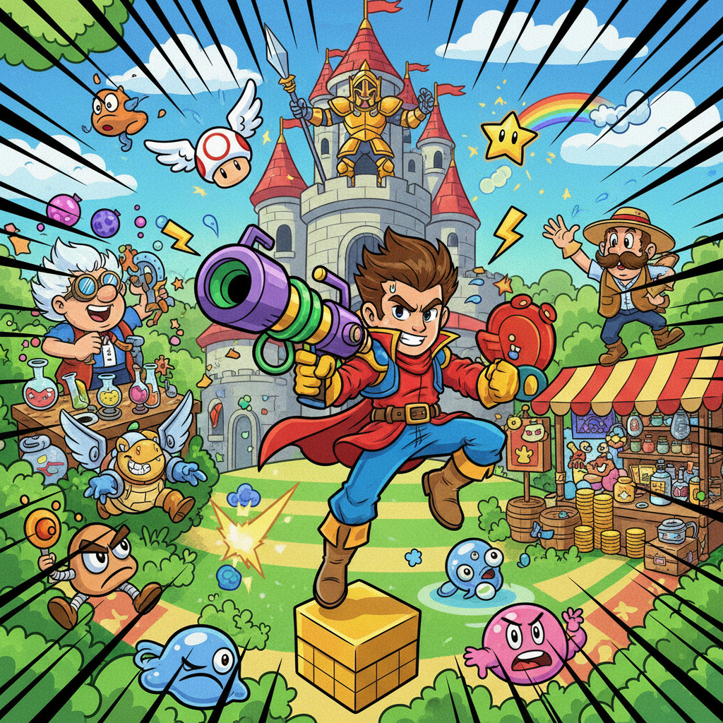 Blaze & Boom Platformer - Adventure RPG by Jabali AI