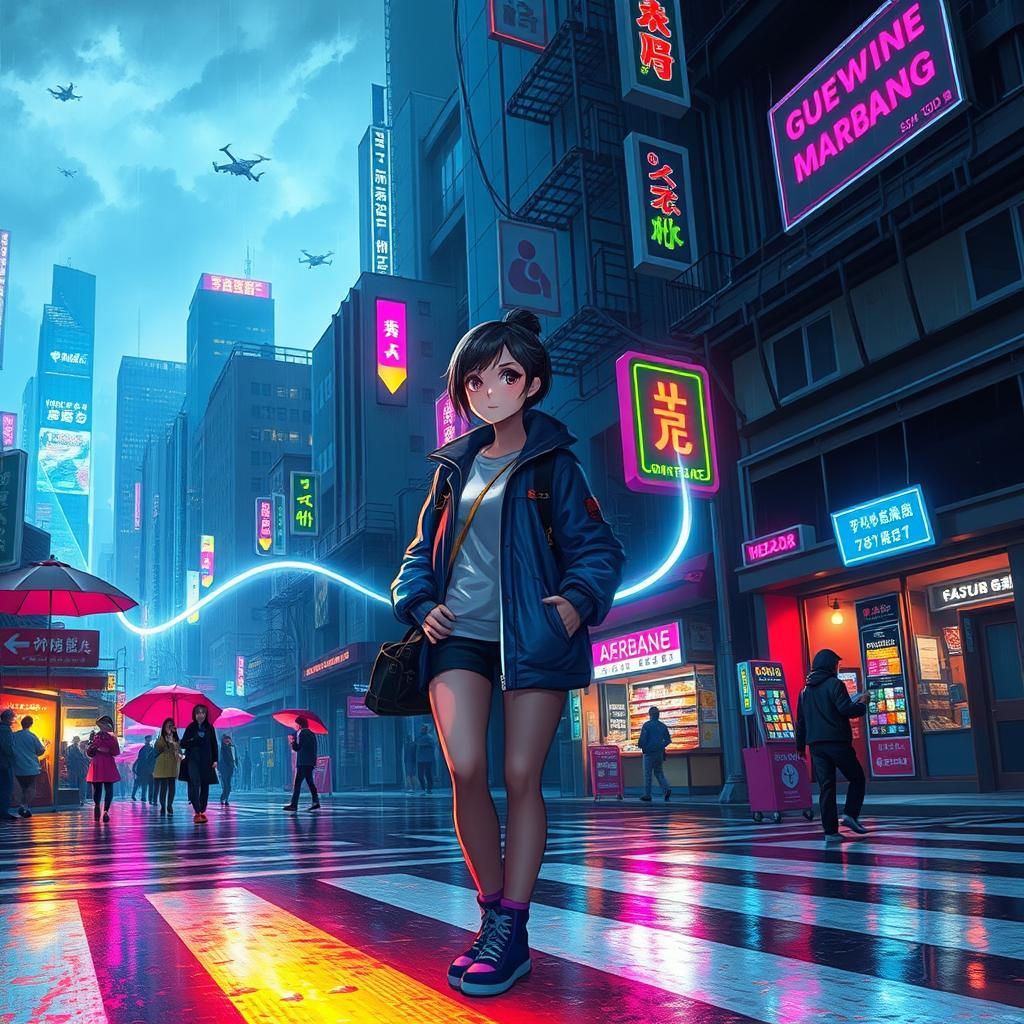 Neon Thread - Branching Interactive Story by Jabali AI