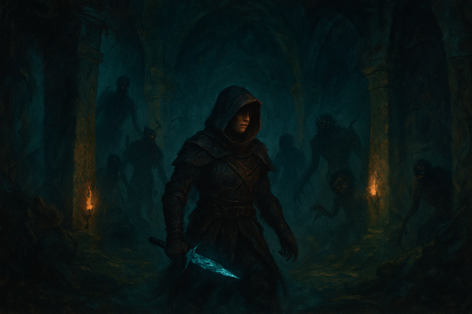 Neon District Pursuit - Dungeon Crawler RPG by Jabali AI
