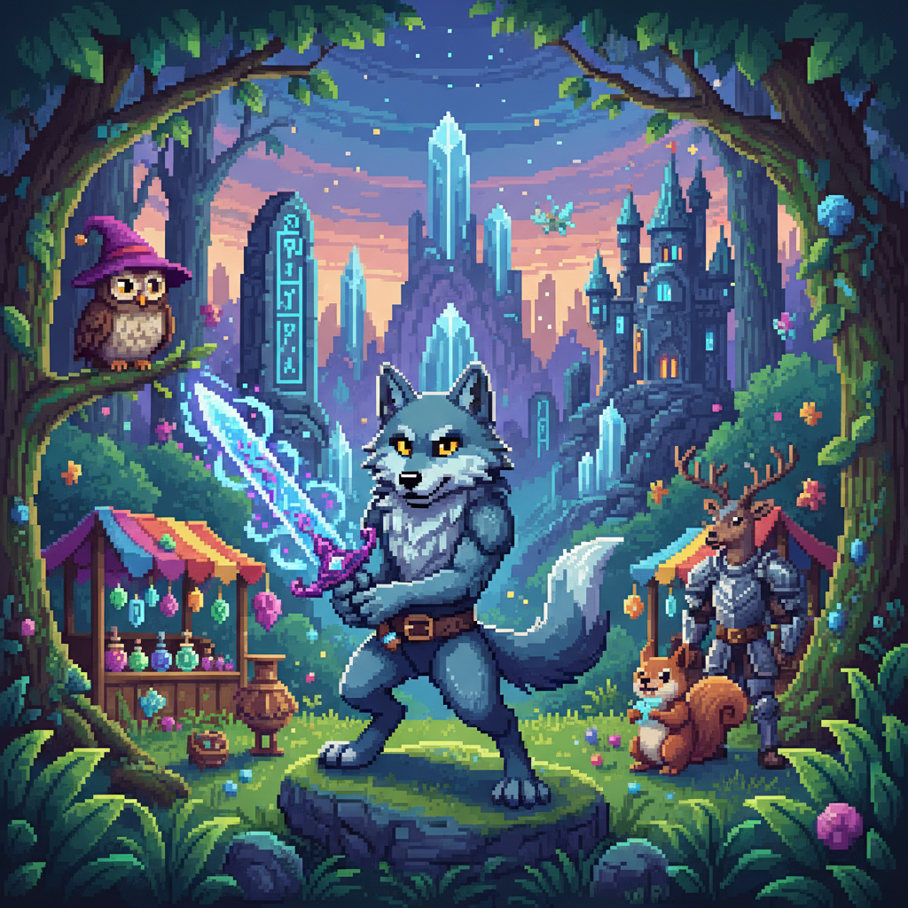Fenrik and the Mystic Blade - Adventure RPG by Jabali AI