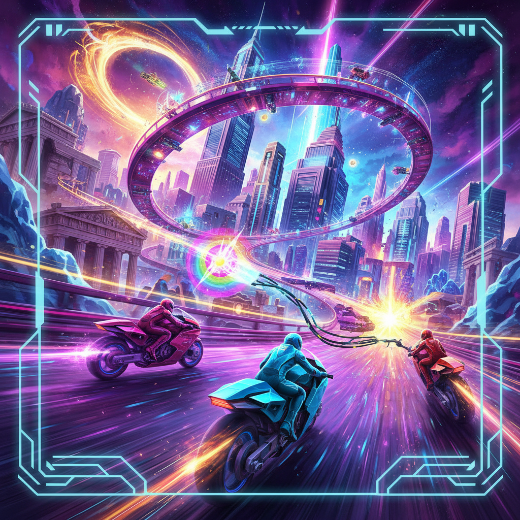 Dimension Riders - 3D Racing by Jabali AI