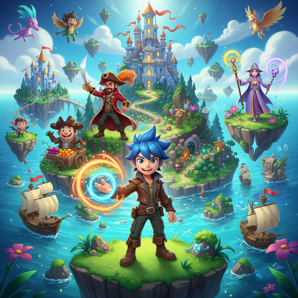 Elemental Isle Quest - Adventure RPG by Jabali AI