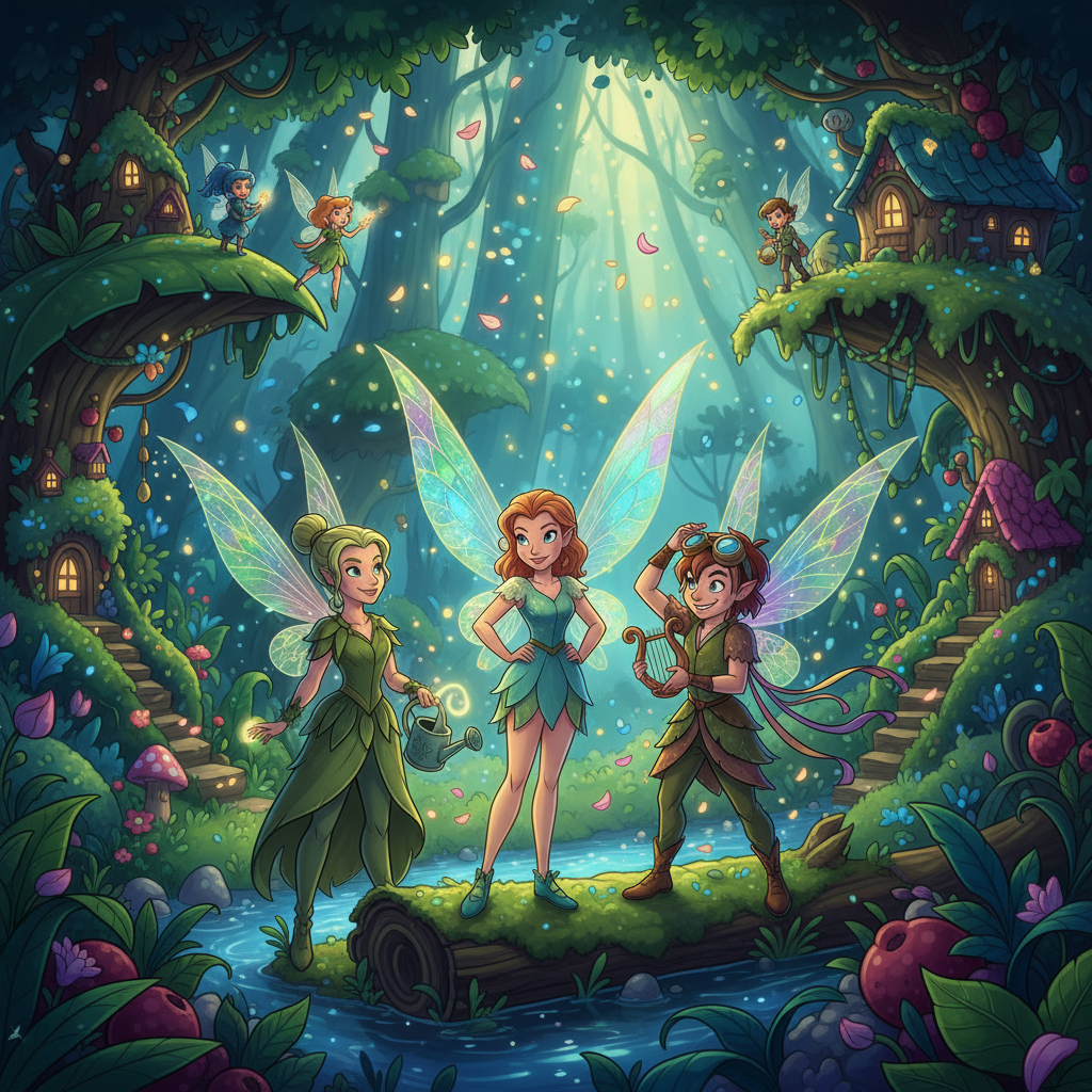 Pixie Hollow: Enchanted Realms - Adventure RPG by Jabali AI