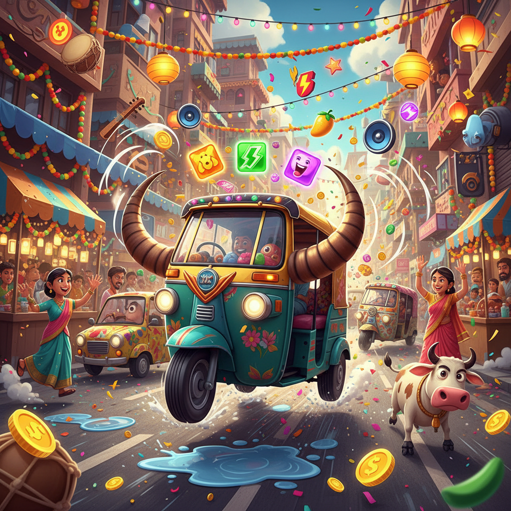Auto Rickshaw Rush - 3D Racing by Jabali AI