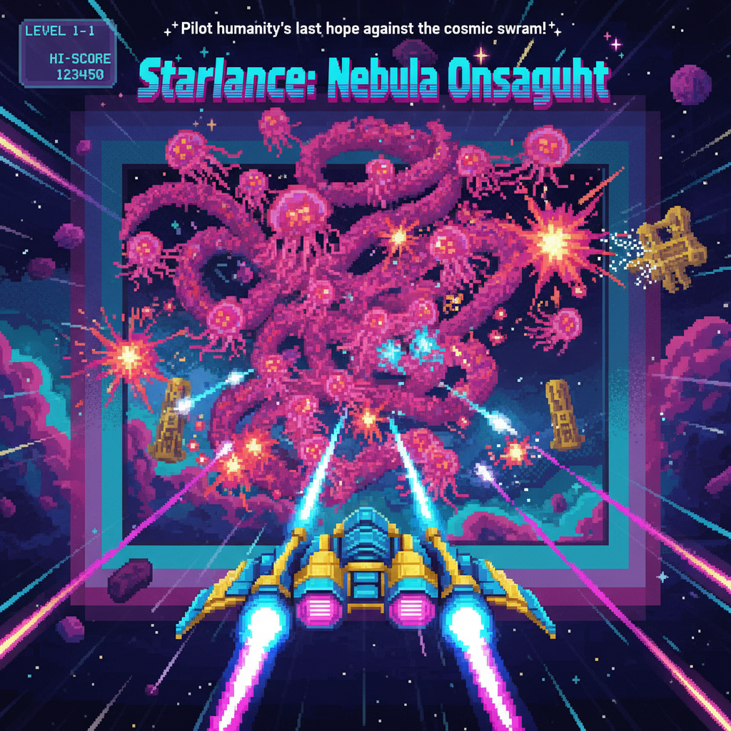 Starlance: Nebula Onslaught - Fixed Shooter Arcade by Jabali AI