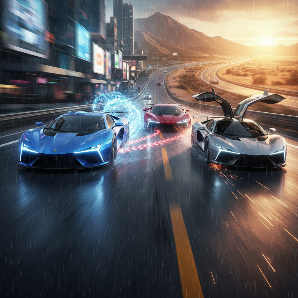 Velocity Apex: Supercar Showdown - 3D Racing by Jabali AI