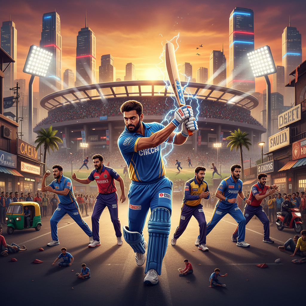 Cricket City Rivals - 3D Open World by Jabali AI