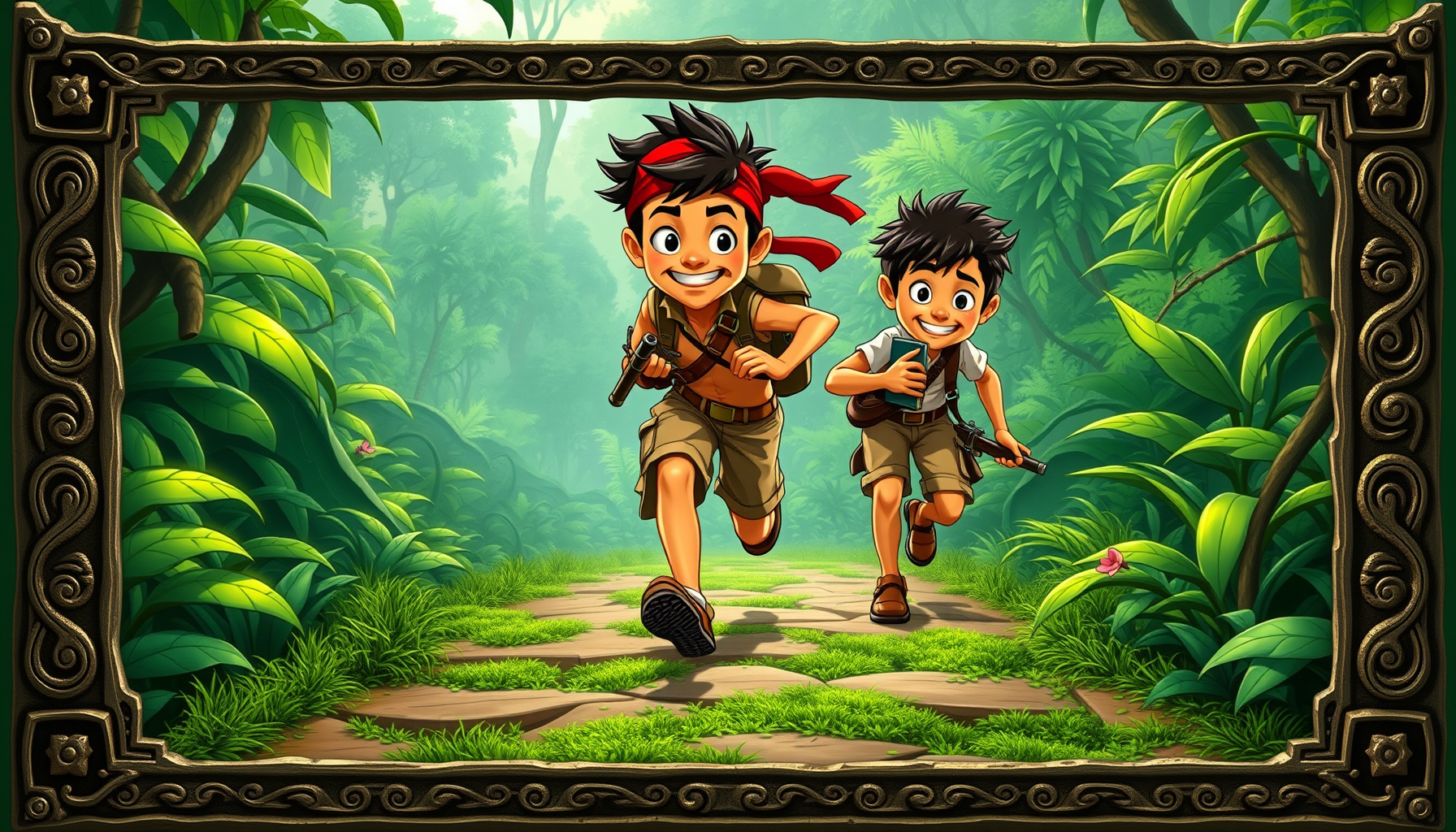 Jungle Run: Curse of the Feathered Stone - Branching Interactive Story ...